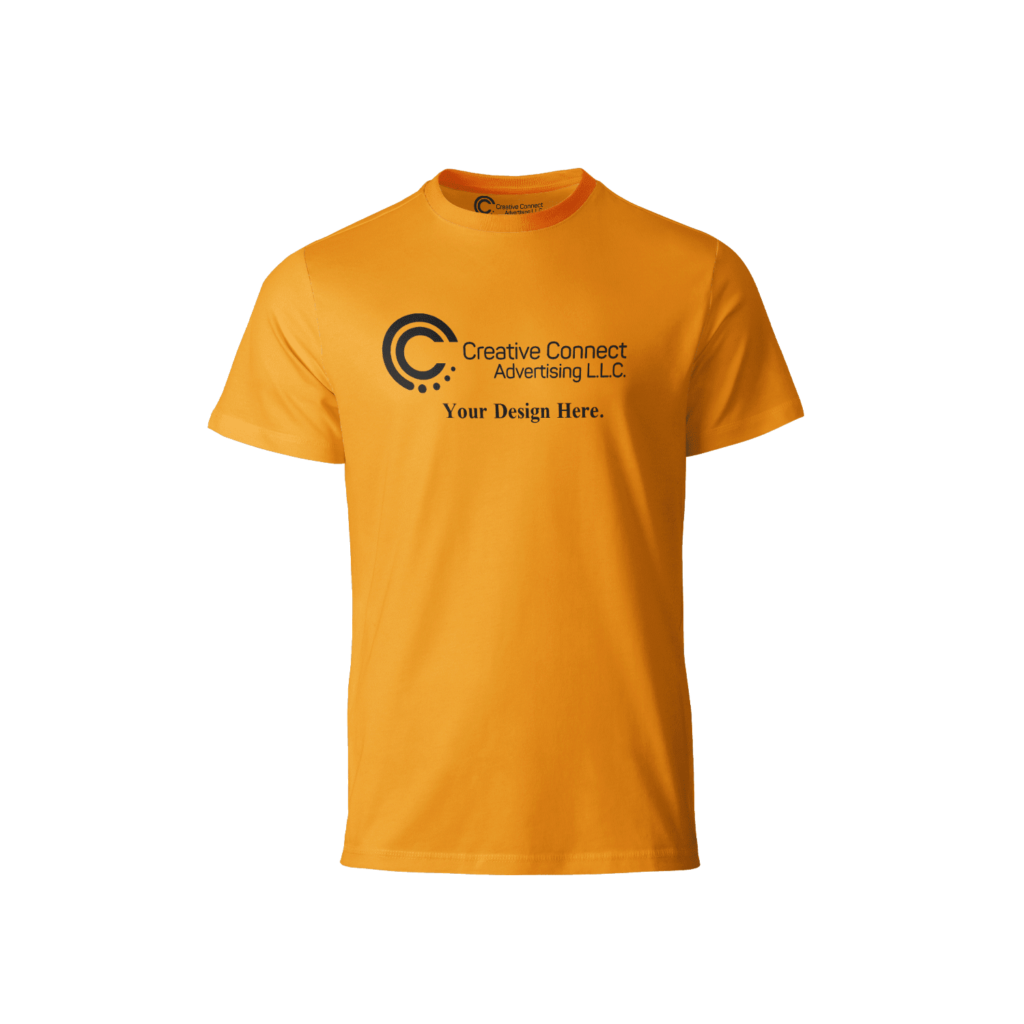 Round Neck T-Shirt Printing | High-Quality & Affordable